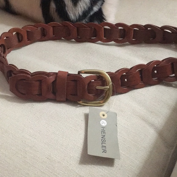 Anthropologie | Accessories | Hensler For Anthropologie Woven Belt Nwt ...